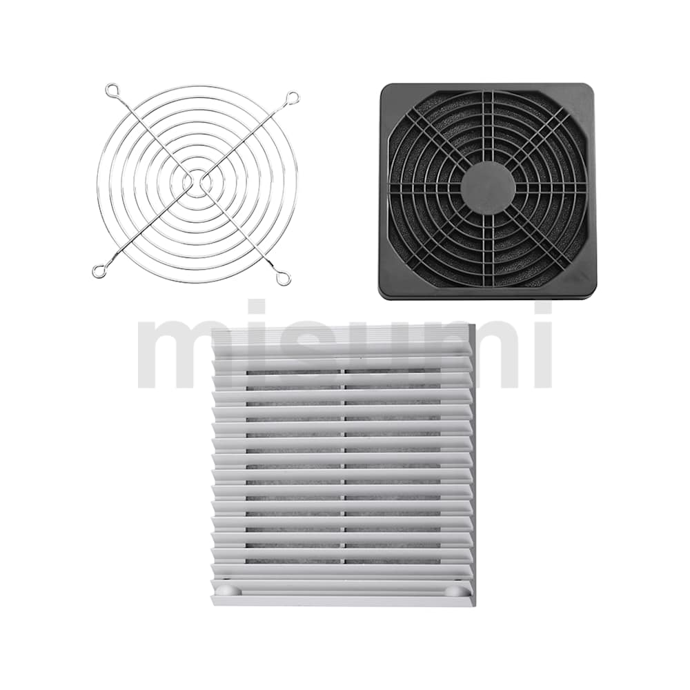 ตะแกรงพัดลม/ชุดกรอง/บานเกล็ด | MISUMI | MISUMI ประเทศไทย