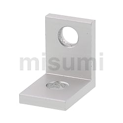 经济型 挤压角件 欧标型材专用20边长_20系列 边长20/25/40铝合金型材 5系列用支架-米思米官网